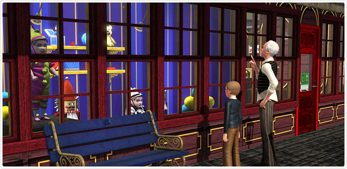 The Golden Ticket Toy Shop - Store - The Sims™ 3
