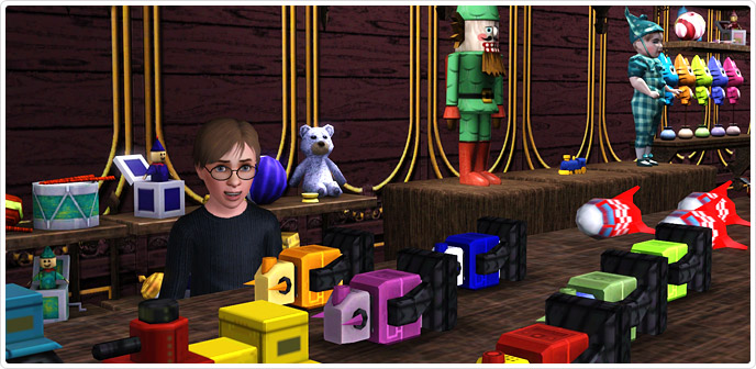 The Golden Ticket Toy Shop - Store - The Sims™ 3