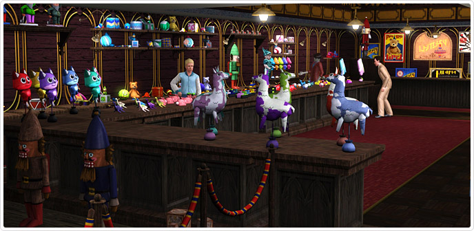 The Golden Ticket Toy Shop - Store - The Sims™ 3