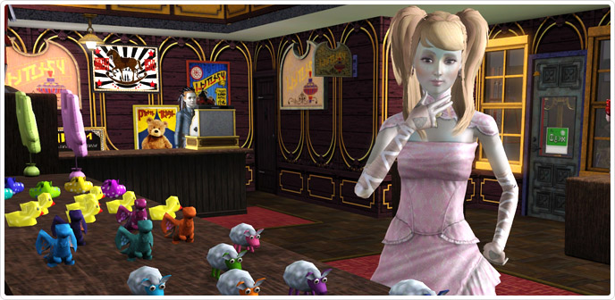 The Golden Ticket Toy Shop - Store - The Sims™ 3
