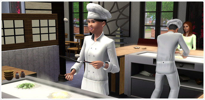 Itadakimasu! Japanese Inspired Dining - Store - The Sims™ 3
