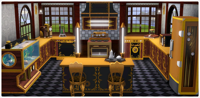 New Year, New Kitchen! - Store - The Sims™ 3