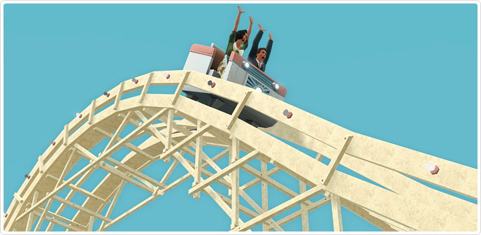 Sky High Roller Coaster Cart - Store - The Sims™ 3