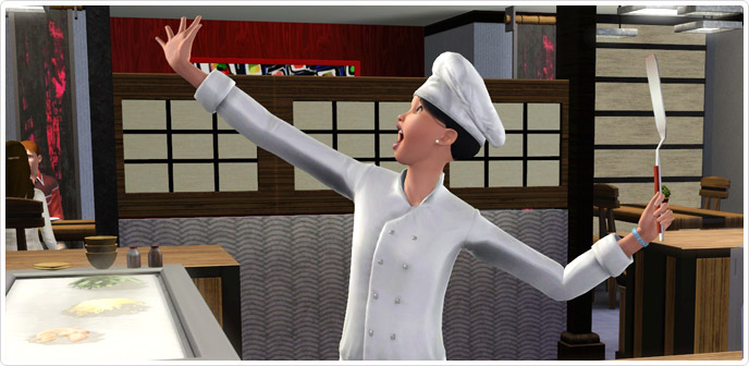 Chun Co. Teppanyaki Grill - Store - The Sims™ 3