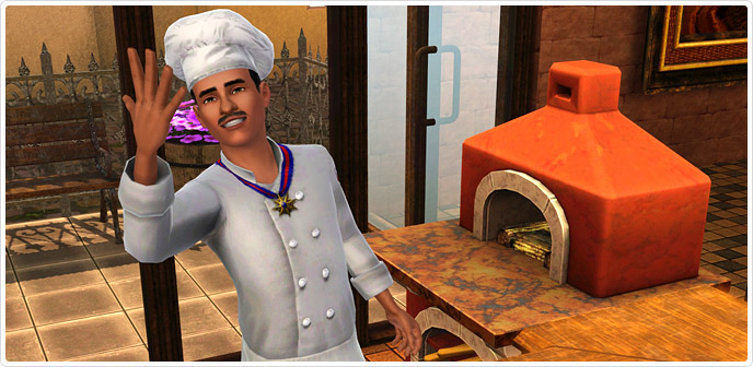 Wood Fire Oven - Store - The Sims™ 3