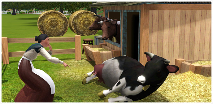 Milkin' It Dairy Corral - Store - The Sims™ 3