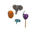 Old Town Style Masks - Store - The Sims™ 3