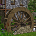Old Mill Water Wheel - Store - The Sims™ 3