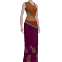 India Inspiration- Modern Evening Sari - Store - The Sims™ 3