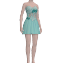 Sheer Beauty Dress - Store - The Sims™ 3