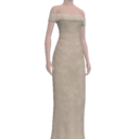 Off-Shoulder Gown - Store - The Sims™ 3