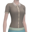Classic Collared Top - Store - The Sims™ 3