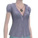 Frilly Blouse - Store - The Sims™ 3